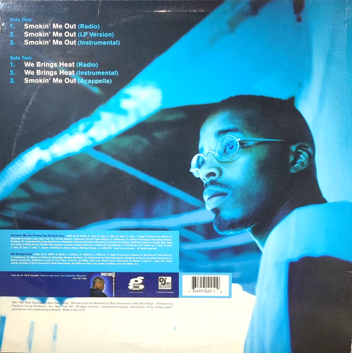 Warren G Feat Ronald Isley - Smokin' Me Out - 1997 - Vinyle 12" - Hip ...