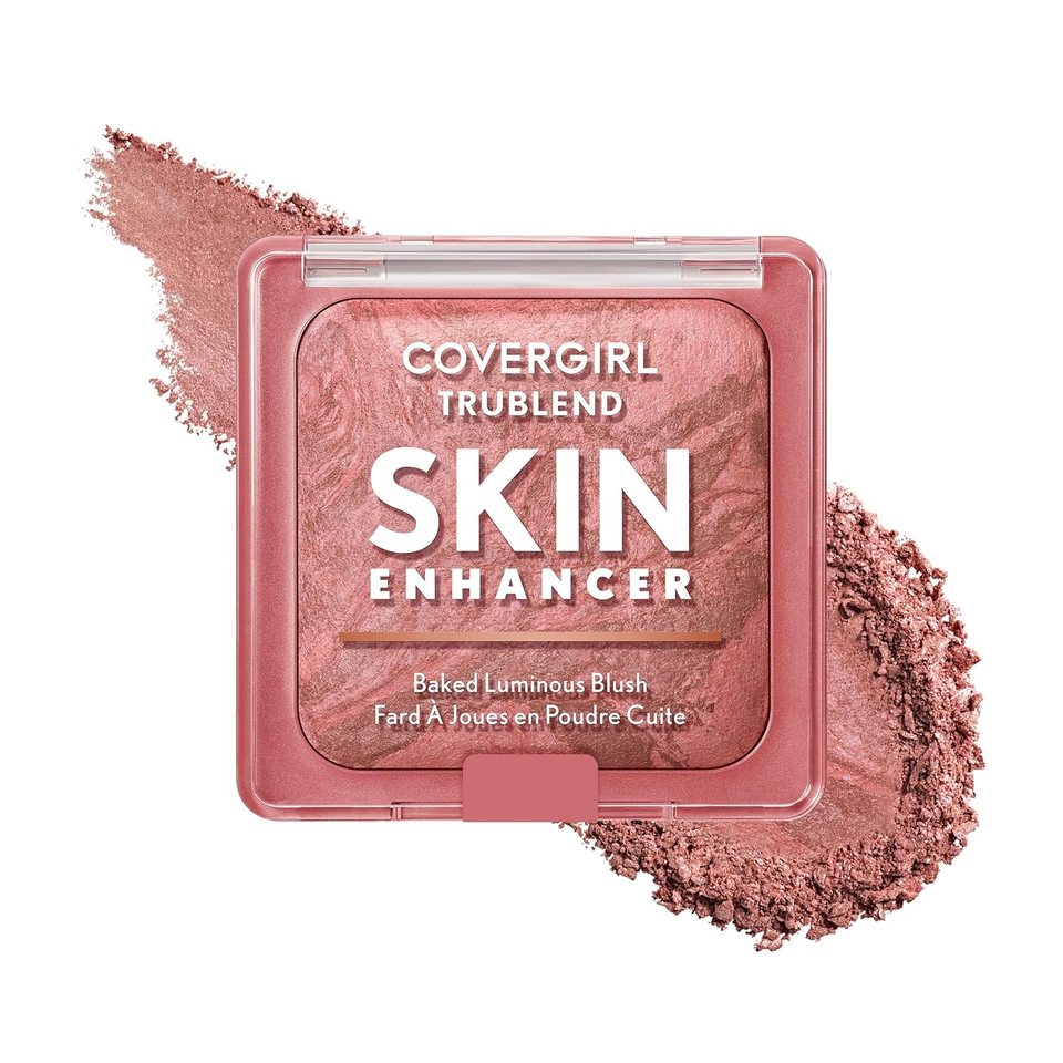 Trublend Skin Enhancer Baked Luminous Blush, with Hyaluronic Acid ...