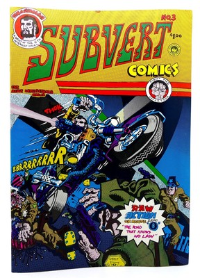 Spain Rodriguez SUBVERT COMICS NO. 3 1st Edition 1st Printing | eBay