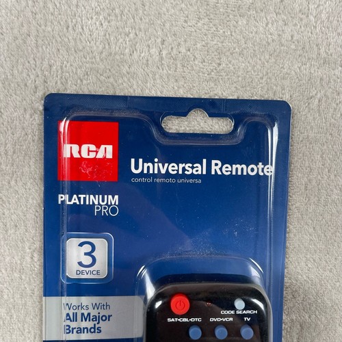 RCA Remote Universal Platinum Pro 3 Device Black Life Time Warranty NWT ...