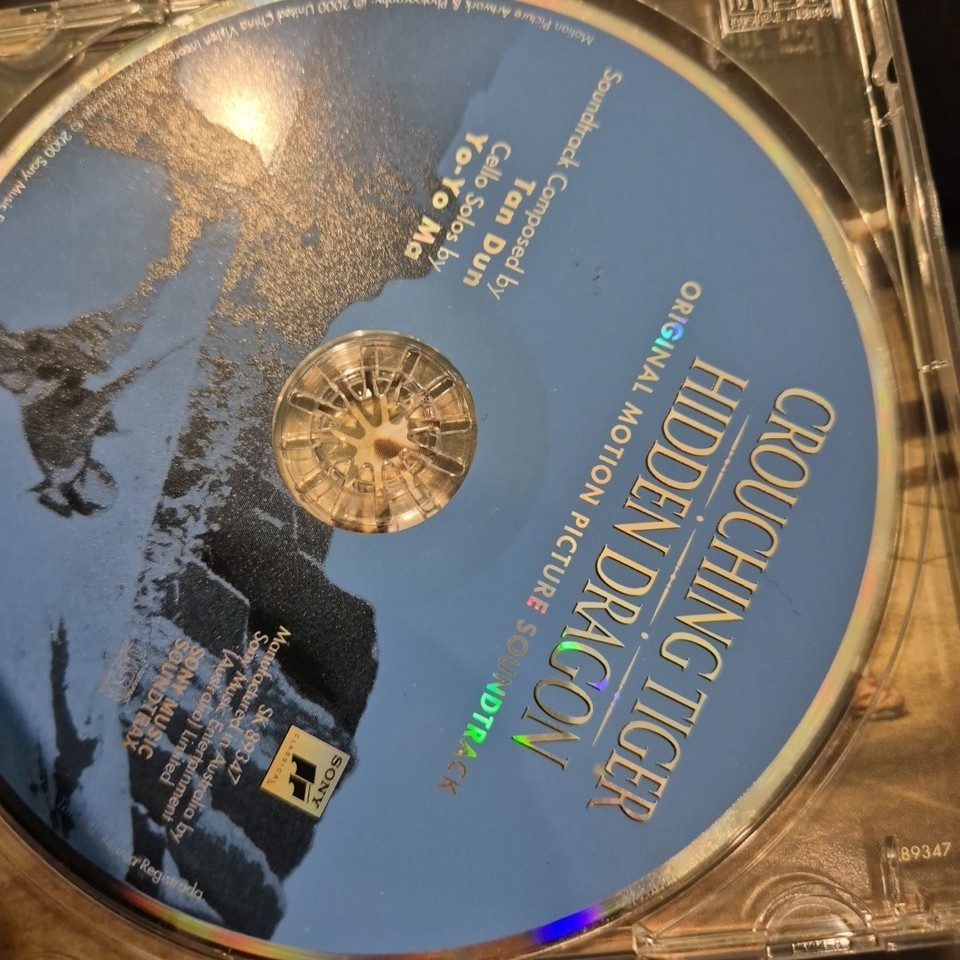 CROUCHING TIGER HIDDEN DRAGON CD MOTION PICTURE 2000 FILM SOUNDTRACK ...