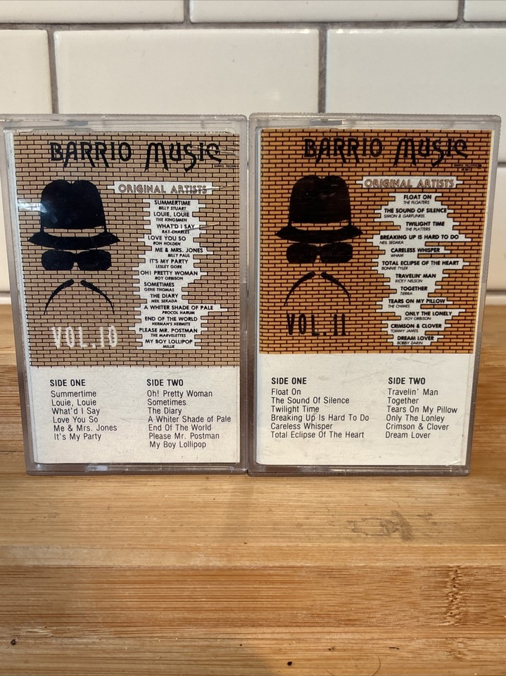 Lot Of 9 barrio music cassette tapes vol 2,3,4,6,8,9,10,11,13 | eBay