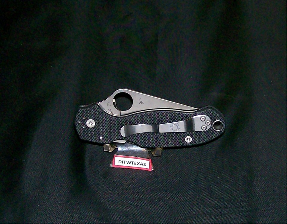 Spyderco C223GP Knife USA Para 3 CPM-S30V Blade Steel W/Package,Papers ...