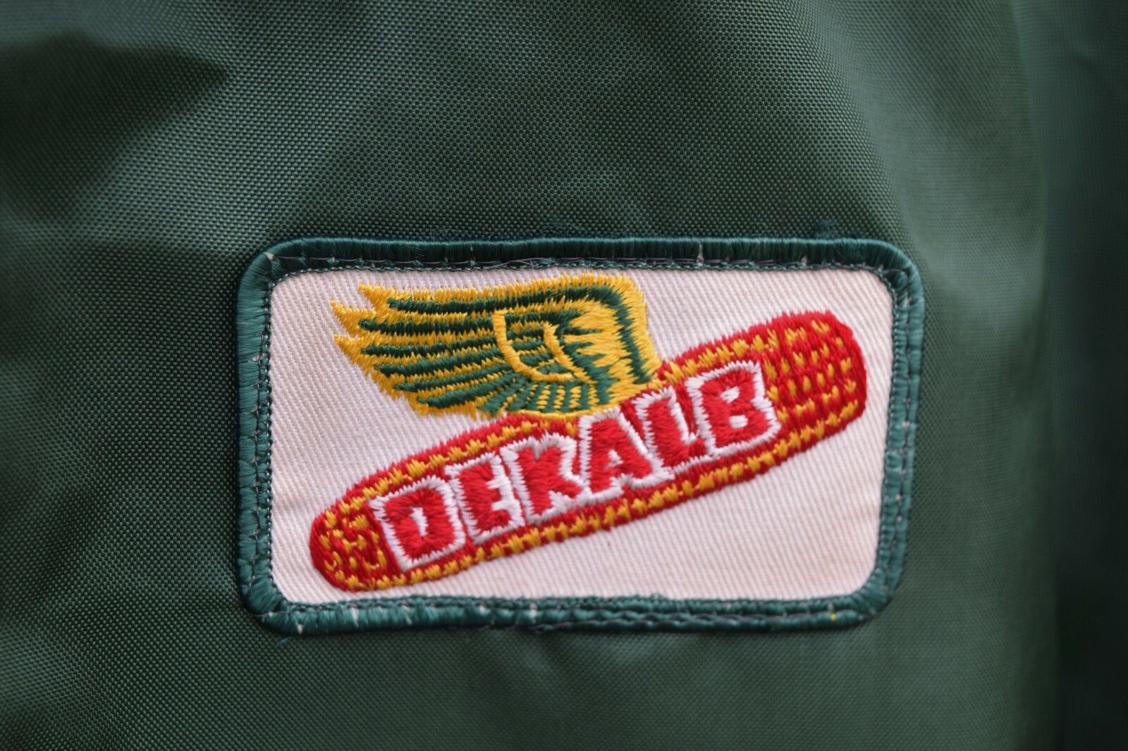 Vintage Dekalb Ag Research Inc Jacket Ideal Zipper Corn Seed Barn Feed ...