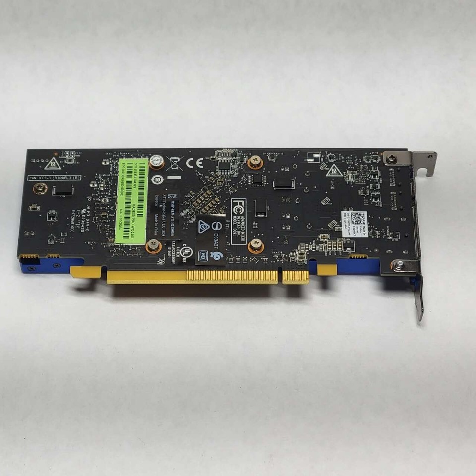 AMD Radeon Pro WX 2100 WX2100 2GB GDDR5 Graphics Video Card GPU High ...