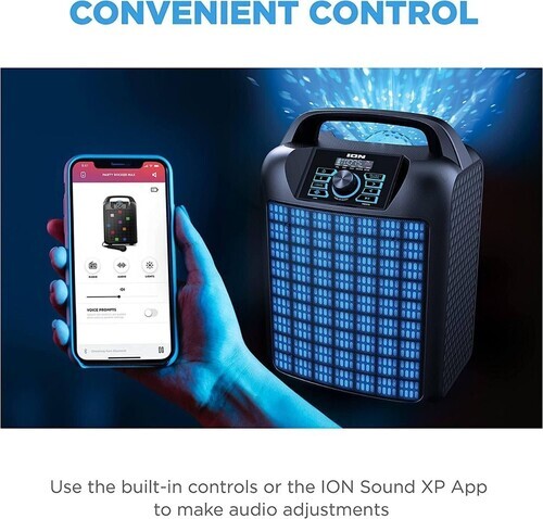 Ion iPA137 PARTY ROCKER MAX MK2 - Portable Bluetooth Tailgate Speaker ...