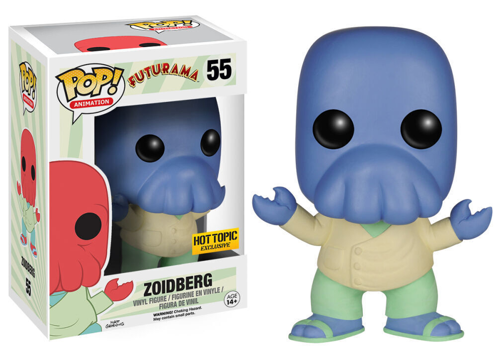 Funko Pop! Vinyl: Futurama - Dr. Zoidberg (Alternate Universe) (Blue ...