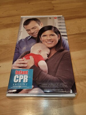 American Heart Infant CPR Anytime,dvd Training Kit Baby | eBay