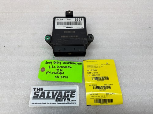 09-15 GMC SIERRA ALLISON TRANSMISSION CONTROL MODULE TCM TCU A40 T14 ...
