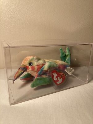 Ty Beanie Baby Nectar the Hummingbird 2000/2001 Tag Errors MWMT w ...