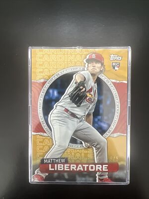 2023 Topps RIP Matthew Liberatore #47 Gold 5/5 RC Ripped | eBay