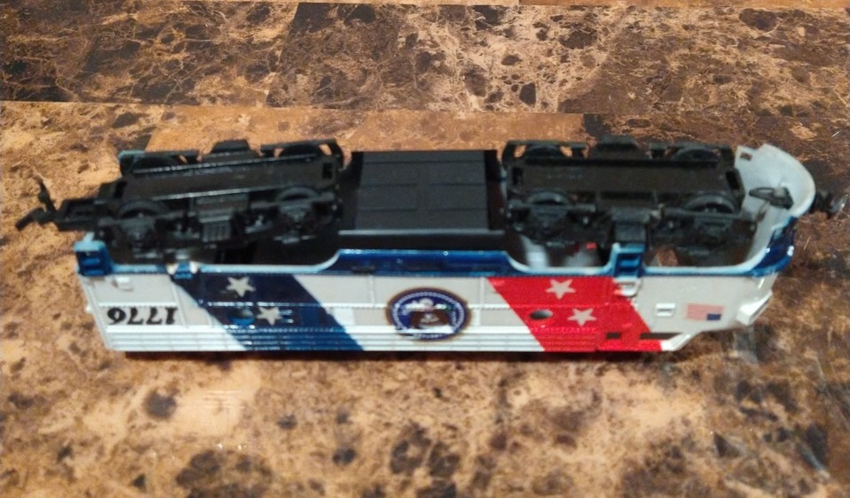 Vintage Tyco HO 1776 Bicentennial Dummy Diesel Locomotive F9 - "Spirit ...