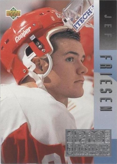 1993-94 Upper Deck - Caha Program of Excellence Jeff Friesen #E8 (RC ...