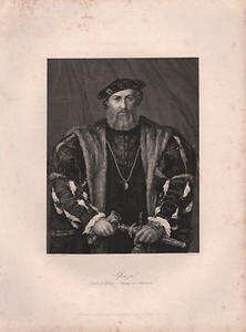 1850 PRINT ~ DUKE OF MILAN ~ LEONARDO da VINCI | eBay