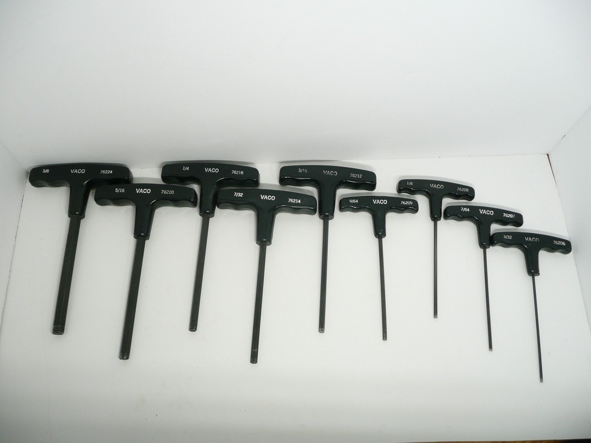 Allen Wrench Set T Handle
