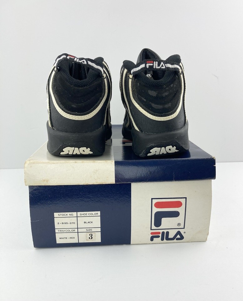 RARE! New/Old Stock 1996 Fila Stack 2 Jerry Stackhouse OG Leather ...