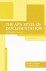 THE APA STYLE OF DOCUMENTATION: A POCKET GUIDE (CUSTOM By Michael Pringle & John | eBay