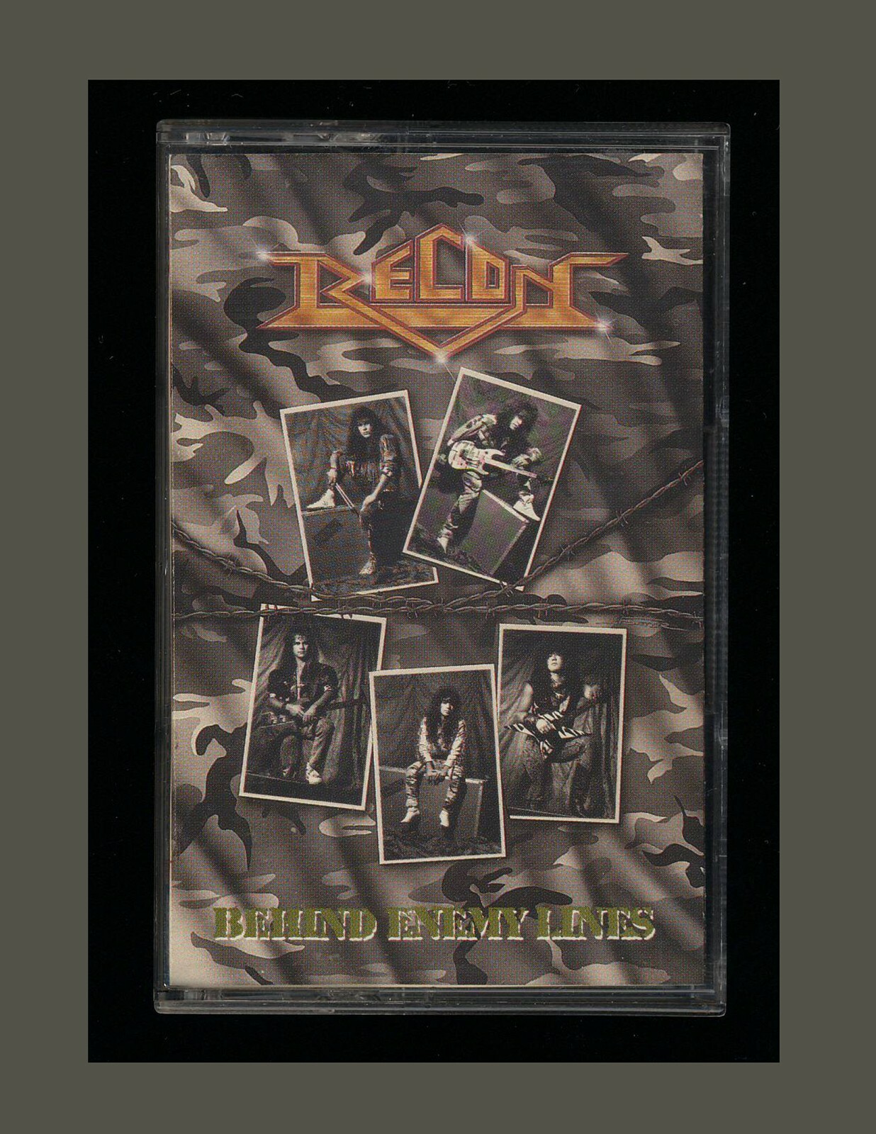 Recon - Behind Enemy Lines - Cassette Tape - 1990 Intense - Christian ...