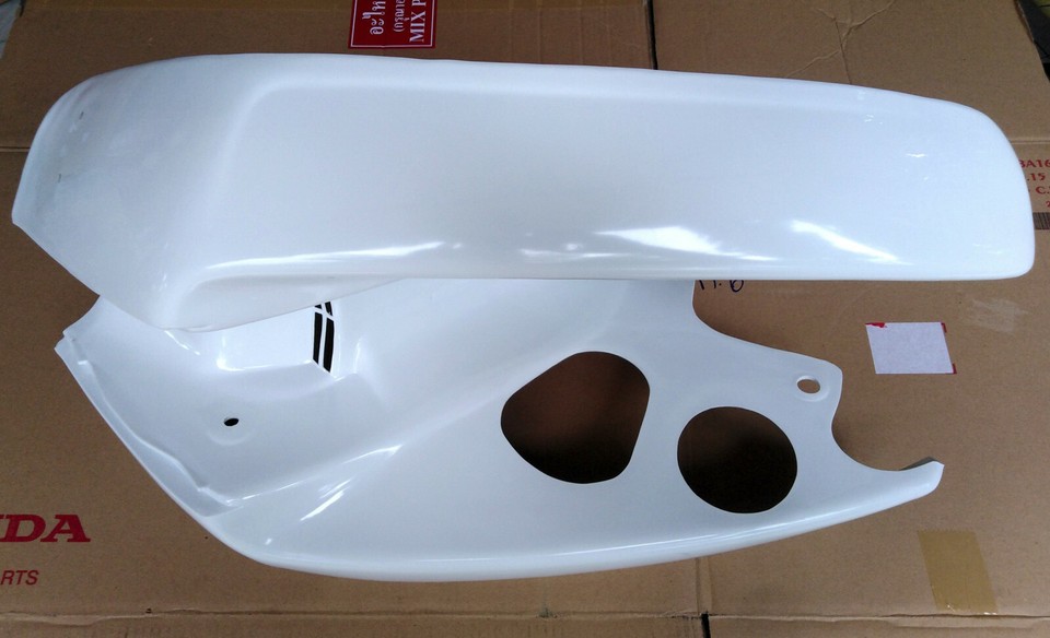 HONDA C50 C70 C90 FRONT COVER LEGSHIELD LEG SHIELD ELECTRIC STARTER ...