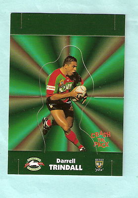 1997 RUGBY LEAGUE POPUP #19 SOUTH SYDNEY RABBITOHS, DARRELL TRINDALL | eBay