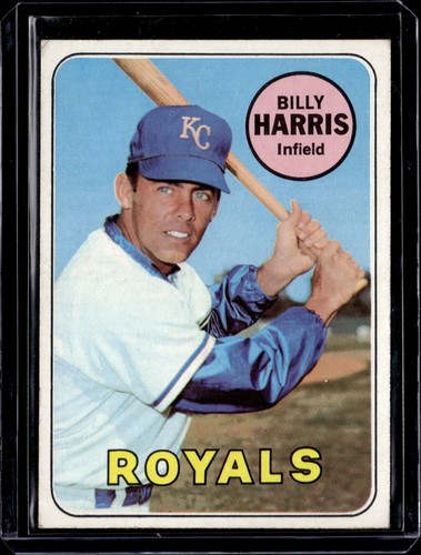 Billy Harris 1969 Topps #569 Kansas City Royals | eBay