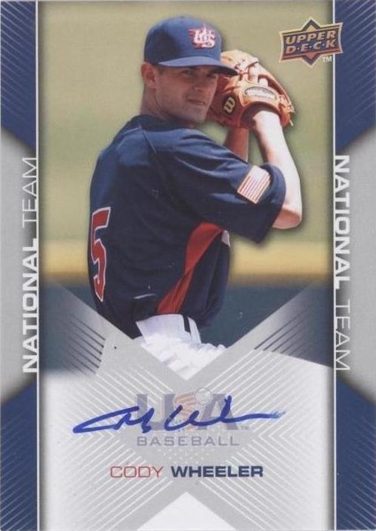 2009 Upper Deck USA Baseball Box Set - #USA-63 Cody Wheeler (AU, RC) for sale online | eBay