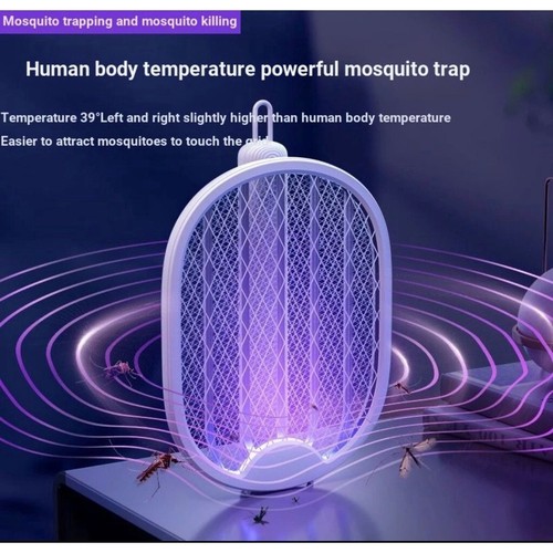 electric battery trap pest control fly bug insect zapper swatter Racket ...