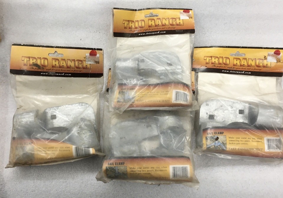 Corral Panel Rail Clamp - connecting two Panels / Fix Broken Ones - Lot ...