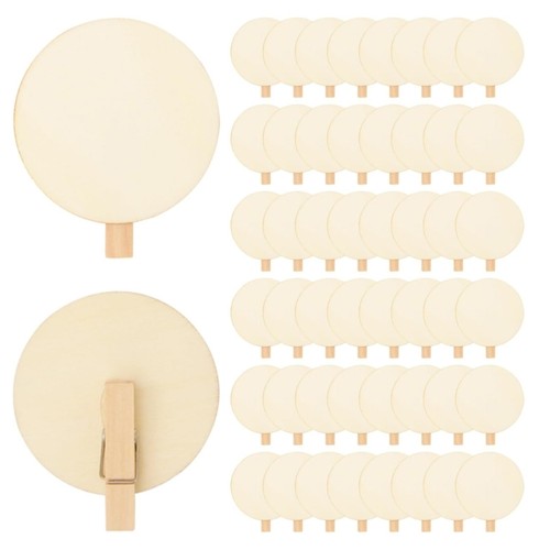 50Pcs Clip With Round Discs For Art Craft Painting Drawing Wedding ...