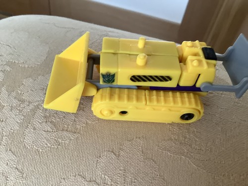 Digger Transformer Bulldozer Yellow Vintage | eBay