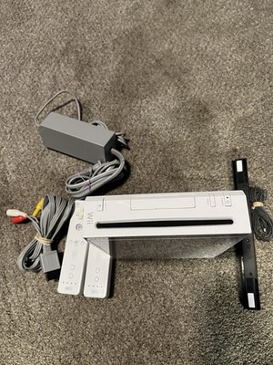 White Nintendo Wii Video Game Console With Sensor Plus | eBay
