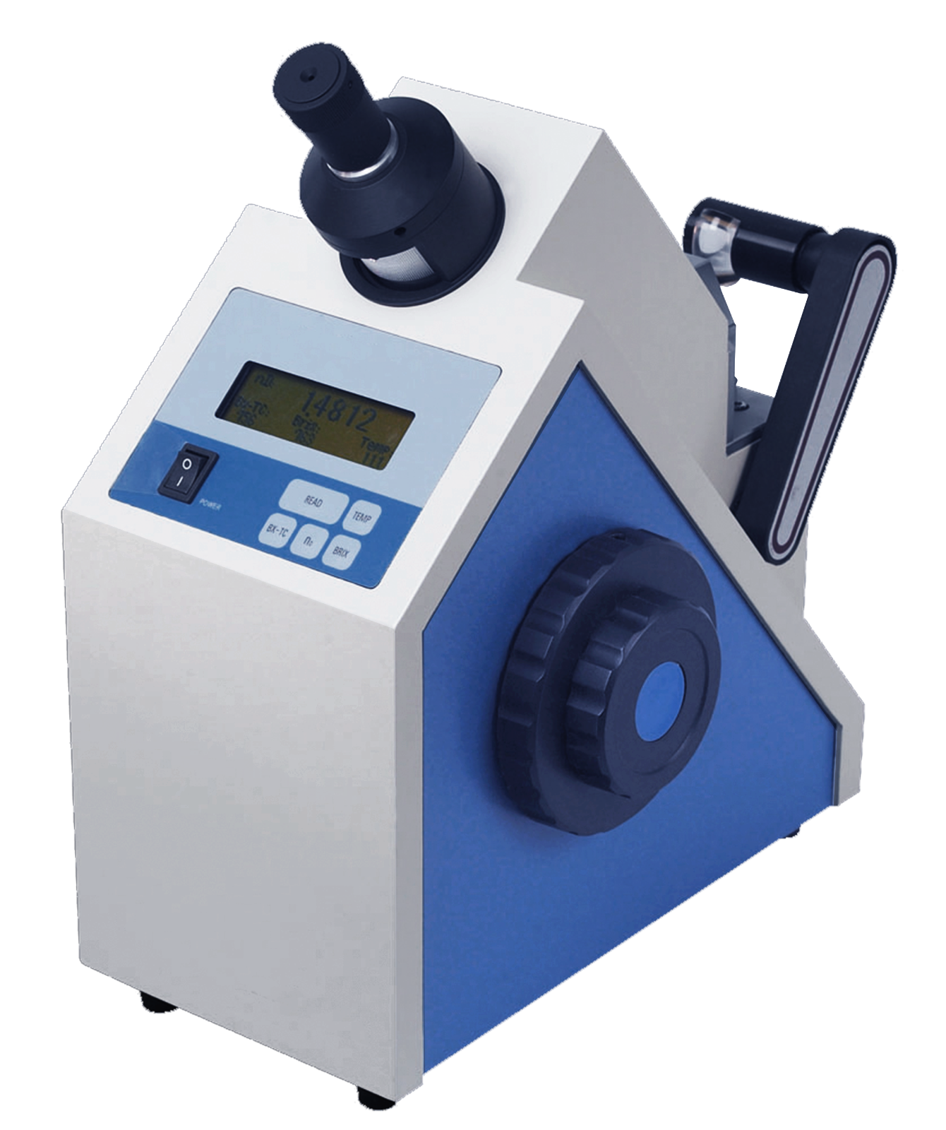 Digital ABBE Refractometer with Refractive Index 1.3000-1.7000nD 0-100% ...