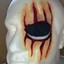 Lost eye gory face scratch claw wound! Deep, detailed latex scar ...