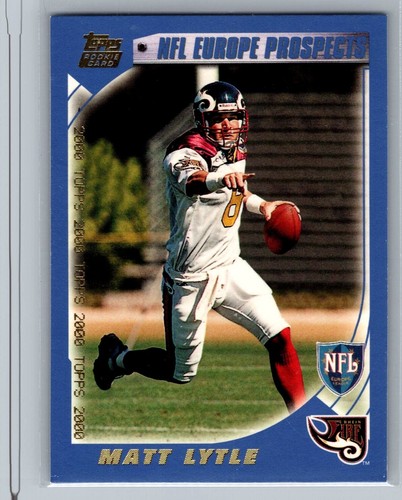 2000 TOPPS ROOKIE EUROPE PROSPECTS CARD # 359 Matt Lytle - Carolina ...