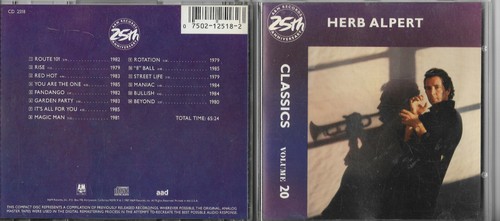 Herb Alpert - Classics Volume 20 - A&M 1987 CD - Made in Japan | eBay