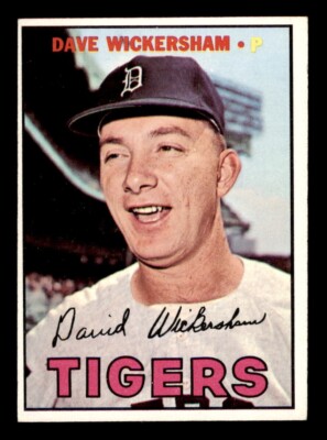 1967 Topps Baseball #112 Dave Wickersham VG/EX *d2 | eBay