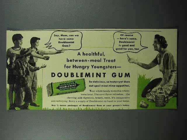 Doublemint Gum Advertisement