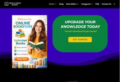 Book Selling Website | Automated | Free Host | Unlimited Books 300 ...