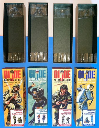GI Joe - 40th Anniversary Boxes (Set of 4) W/Inserts - Great Condition ...