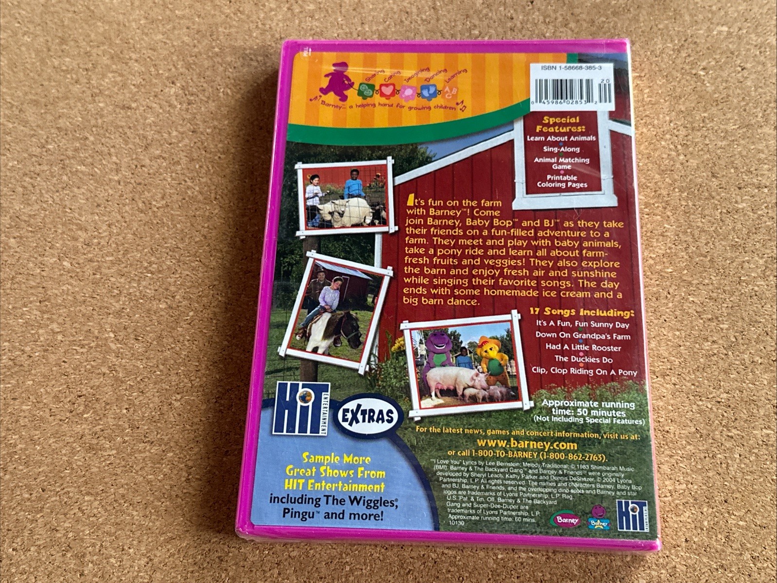 Barney - Lets Go to the Farm (DVD, 2005) for sale online | eBay