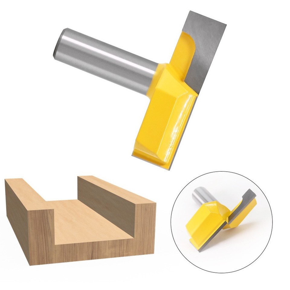 Router Bit Joint Large diameter Tools Woodworking 12mm Bit Cutter ...