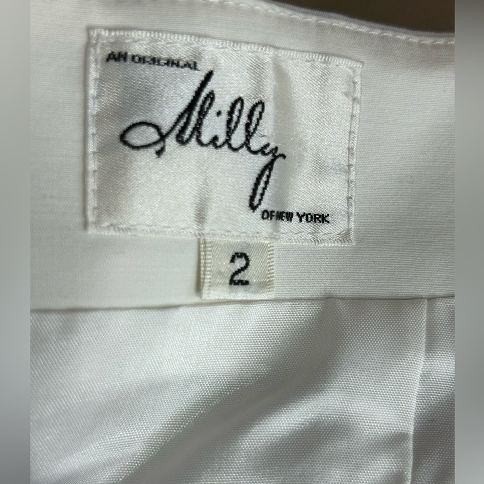 Milly New York Khaki Strapless Dress Removable Chain Belt Size 2 USA ...