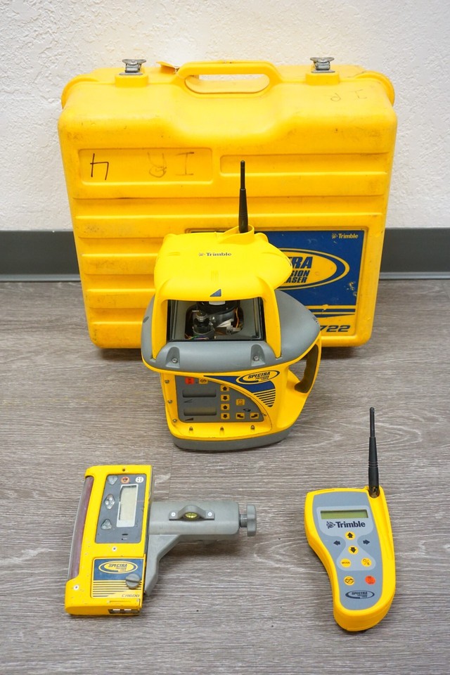 Spectra Precision Trimble GL722 S IR Laser RC703 CR600 NON-VISIBLE GL ...