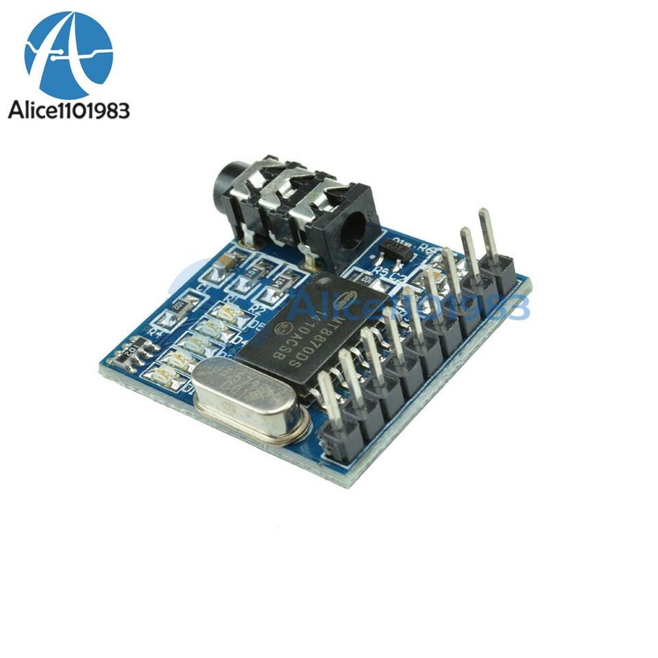 10PCS MT8870 DTMF Voice Decoder Module Telephone Audio Decoder Speech ...