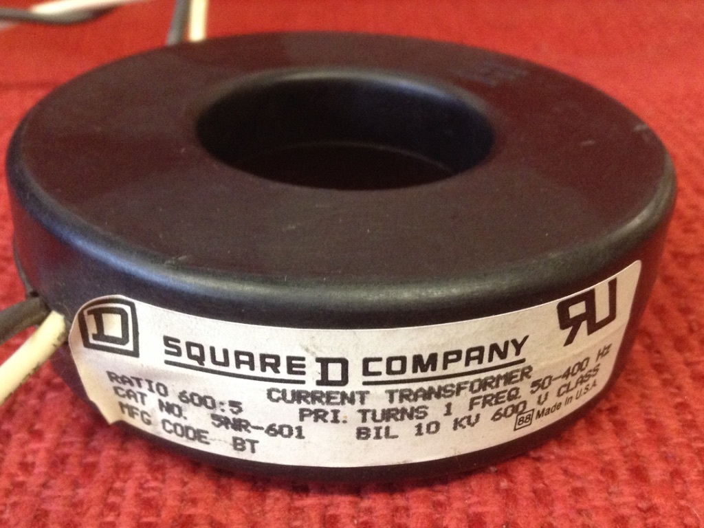 SQUARE-D - Catalog #5NR-601 - Current Transformer - Ratio 600:5 | eBay