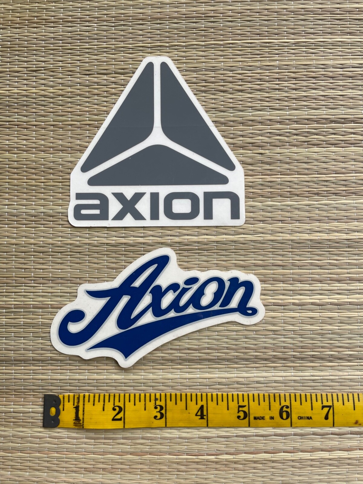 Axion shoes Kareem Campbell Skateboard Stickers set of 2 vtg | eBay