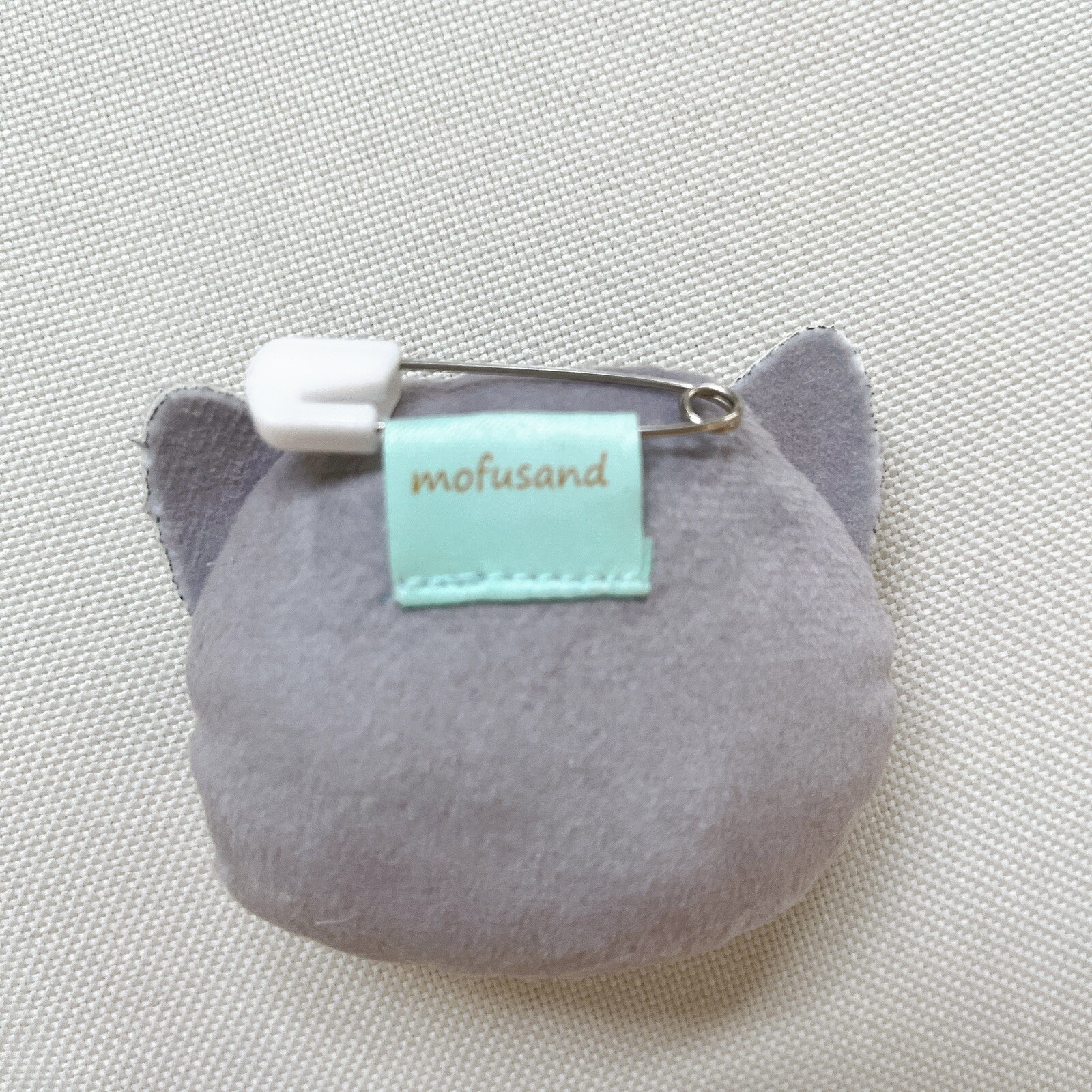 NWOT never used mofusand mofu_sand Kitty cat small mascot brooch | eBay