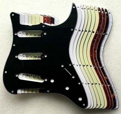 Pickguard for Fender US/MiM/MiJ Stratocaster 62 RI / 63-71 Strat, SSS ...