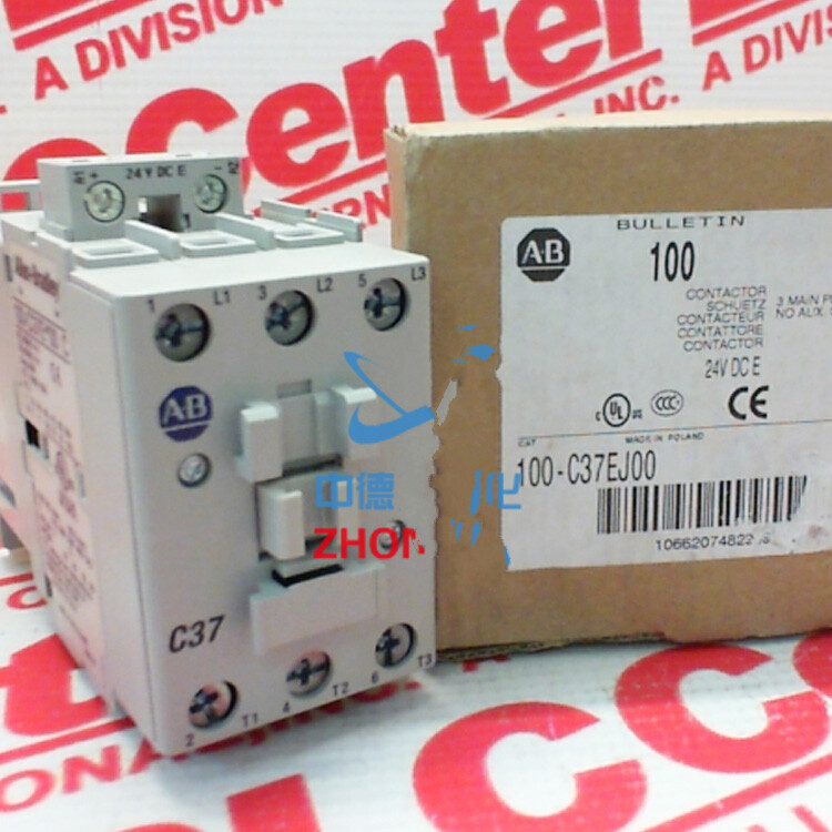 1pcs New AB contactor 100-C37E*00 100-C37EJ00 DC24V in box | eBay