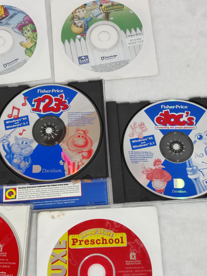Kids learning games software vintage pc CD-rom | eBay